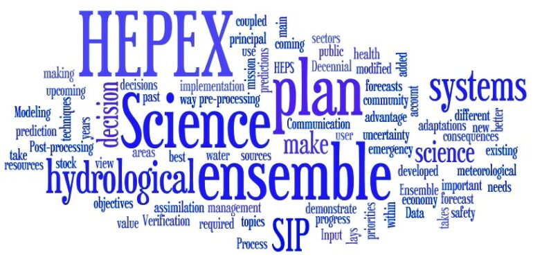 Science & Implementation Plan – HEPEX